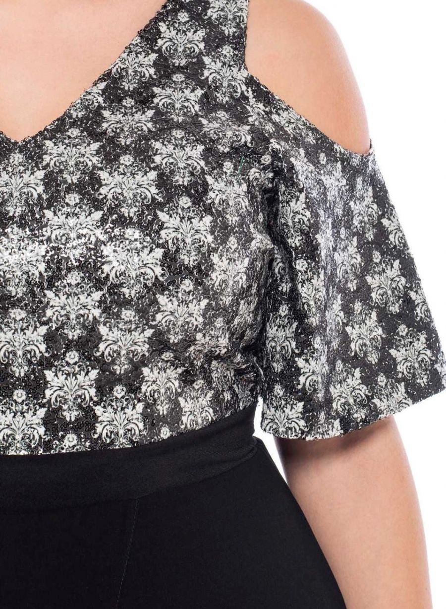 Ολοσωμη φορμα με μπουστο παγιετα Plus Size Θεσσαλονίκη - BOHOTIQUE